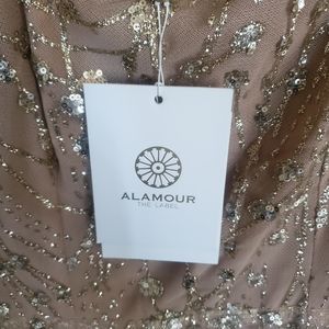 Alamour The Label | Dresses | New Alamour The Label Gold ...